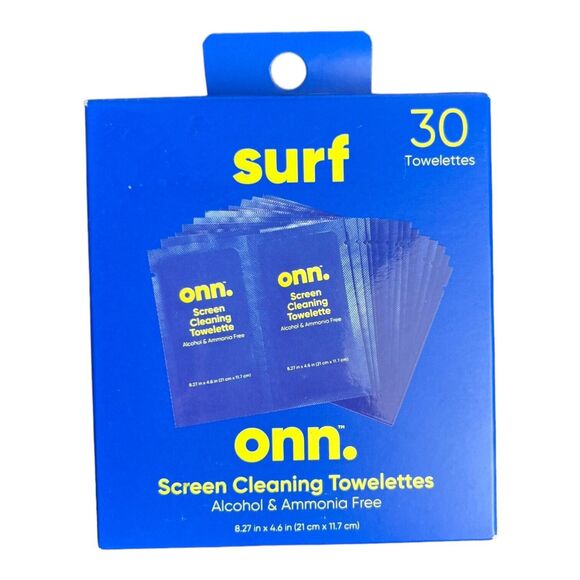 Onn | Other | Onn Screen Cleaning Towelettes For Moniitors Laptops And ...